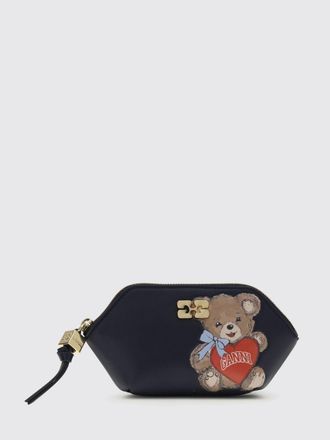 Ganni Portefeuille GANNI Femme couleur Noir