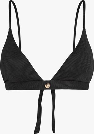 Karl Lagerfeld Haut de bikini &agrave; bouton dor&eacute;