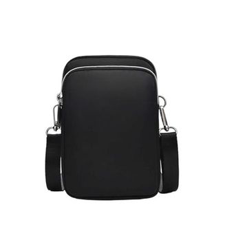 Generic Sac a Main Femme Sac Bandouli&egrave;re Femme Sacoche Femme Bandouli&egrave;re De &eacute;l&eacute;gant Tricot&eacute; PU, Fermeture Zip, Petit Sac &Eacute;paule Pratique Avec Poches Pour Acce