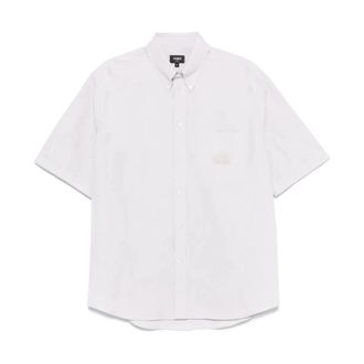 Fendi Baumwollgraues Hemd - - Shirts - Herren - Wei&szlig; - M