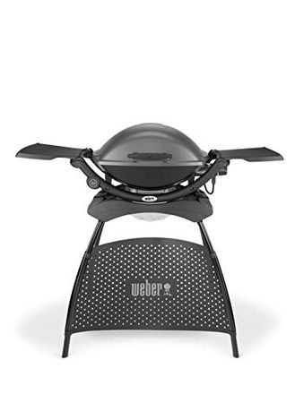 Weber Q 2400 Grill, 2200 W, Grau, rechteckig, Aluminium, Edelstahl, 68 cm l x 130 cm w x 130 cm h