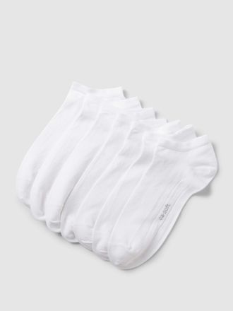 Camano Sneakersocken mit Rippenb&uuml;ndchen im 7er-Pack Modell Soft