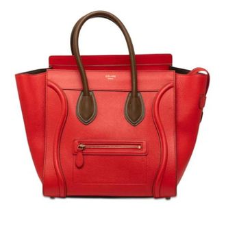 Celine Pre-owned Luggage Tote - Femme - Pre-owned - Rouge - Taille: ONE Size
