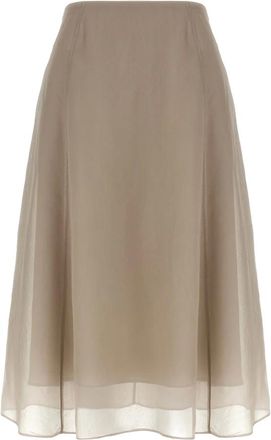 Brunello Cucinelli Damen, R&ouml;cke, Wei&szlig;, 2XSGr&ouml;&szlig;e