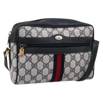Gucci Sac bandouli&egrave;re vintage doccasion - Femme - Pre-owned - Bleu - Taille: ONE Size