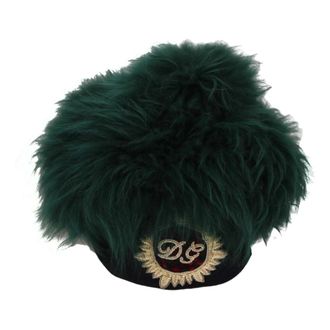 Dolce & Gabbana Cloche Cap - - Accessories - Herren - Gr&uuml;n - ONE SIZE