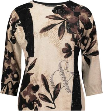 Betty Barclay Rundhals-Strickware - - Knitwear - Damen - Mehrfarbig - XL