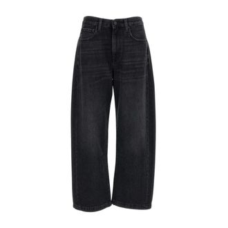 AG - Adriano Goldschmied Wide Jeans - - Jeans - Damen - Schwarzk - W28