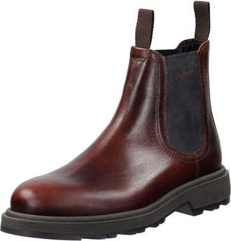 GANT Homme Blisdor Bottine Chelsea, Marron fonc&eacute;, 41 EU