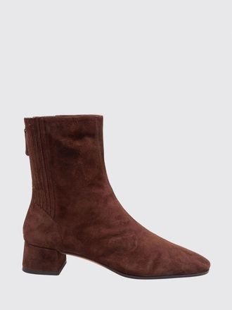 Aquazzura Bottines Saint Honor&egrave; en daim avec petit talon