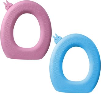 BESPORTBLE 2 STÜCK Eva Toilettensitzauflagen Weich Warm Waschbar Passend Förmige Wc Sitze Komfortable Dicke Polsterung für Vier Jahreszeiten