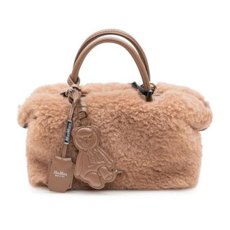 Max Mara Teddy Holdall - Femme - Sacs - Brun - Taille: ONE Size