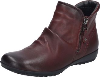 Josef Seibel Damen Klassische Stiefeletten Naly 41,Weite G (Normal),uebergangsschuhe,uebergangsstiefel,rei&szlig;verschluss,Bordeaux,37 EU
