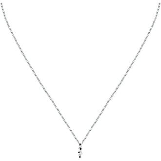 Cleor Collier en argent 925/1000 et zircon
