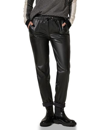 Cecil Damen B378406 Style Tracey PU, Schwarz, XL / 28L EU