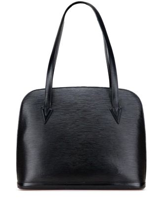Louis Vuitton sac porté épaule Epi Lussac (2003) - Noir