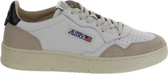 Autry Homme, Chaussures, Blanc, Taille: 43 EU Baskets Basses en Cuir