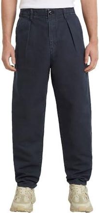 G-Star Pleated Chino Relaxed Pantalon, Bleu (Salute GD D24543-d752-d418), 29W / 30L Hommes