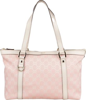 Gucci Crossbody Bags - Gucci GG Monogram Abbey Handbag - Gr. unisize - in Gold - f&uuml;r Damen