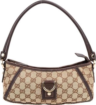 Gucci Crossbody Bags - Gucci GG Monogram Abbey Shoulder Bag - Gr. unisize - in Braun - f&uuml;r Damen