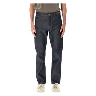 Lanvin Homme, Jeans, Bleu, Taille: XL Pantalon droit en denim