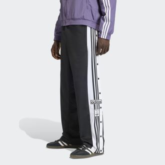 adidas Sporthose ADIDAS ORIGINALS ADIBREAK TP, Herren, Gr. XL, N-Gr, schwarz-wei&szlig; (schwarz, wei&szlig;, normal, gr.), Obermaterial: 100% Polyester, Hosen Sporthose