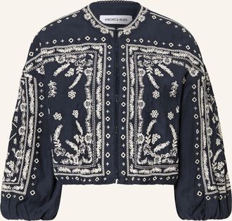 Veronica Beard Jacke Drake Mit 3/4-Arm blau