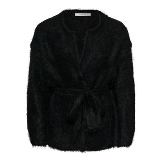 Inwear Kunstpelzjacke - - Jackets - Damen - Schwarzk - L
