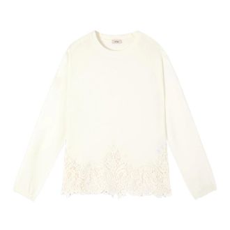 Oltre Damen, Strickwaren, Wei&szlig;, LGr&ouml;&szlig;e