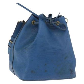 Louis Vuitton Pre-owned Cuir sacs-louis-vuitton - Femme - Pre-owned - Bleu - Taille: ONE Size