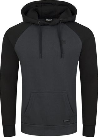 Riverso Herren Kapuzenpullover RIVNino Hoodie Sweatshirt Pullover Kapuze Kängurutaschen Regular Fit Baumwolle Grau 3XL, Größe:3XL, Farbe:Anthracite Grey