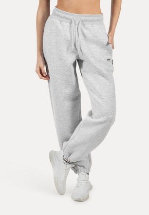 Smilodox Jogginghose Laurena, Regular Fit Sweathose mit Kordelzug am Bund, Metallabel angenehmes Material Bündchen an Beinabschlüssen Sport Alltag Fitness