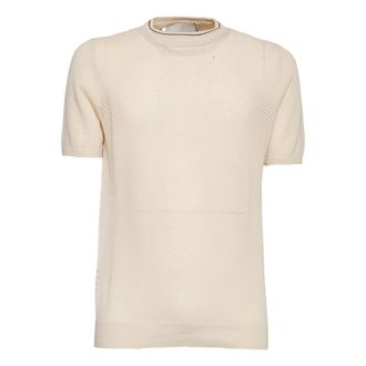 Amaranto Rundhals-Strickware - - Knitwear - Herren - Beige - S