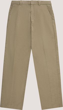 Circolo 1901 Trousers Wide in Twill Oliva / 48