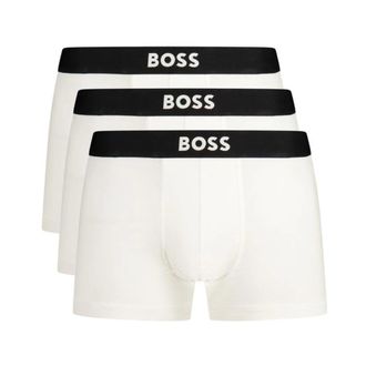 HUGO BOSS Homme, Sous-v&ecirc;tements, Blanc, Taille: XL Boxers en coton avec coupe confortable