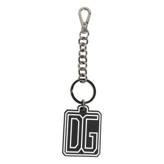 Dolce & Gabbana Rubber Logo Keyring - - Accessories - Herren - Schwarzk - ONE SIZE