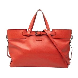 Gucci Pre-owned Vintage Satchel - Femme - Pre-owned - Rouge - Taille: ONE Size