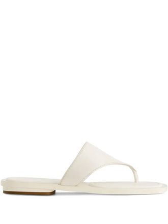 Bernardo Bernardo 1946 thong slide sandals - Wei&szlig;
