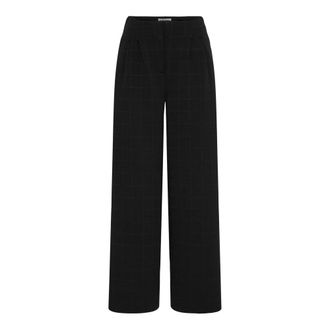 Ichi Ichi - Pantalon large - Femme - Pantalons - Noir - Taille: 42 FR
