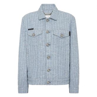 Philipp Plein Denim Jacket - - Jackets - Damen - Blau - M