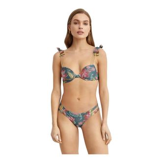 Del Maar Femme, Maillots de bain, Vert, Taille: 38 FR Ceiri Bikini Top