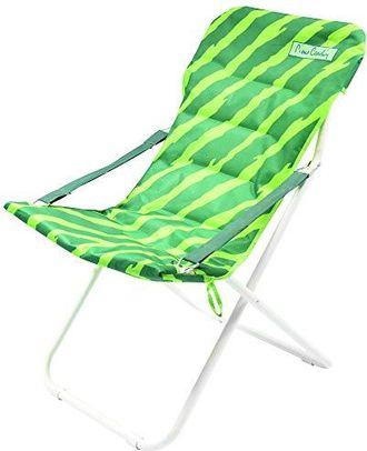 Pierre Cardin Grün, Linea Haiti, Liegestuhl, Hanfsessel, 60 x 91 cm