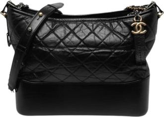 Chanel Pre-owned Gabrielle Umh&auml;ngetasche - - Pre-owned - Damen - Schwarzk - ONE SIZE