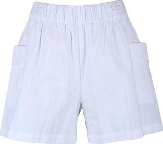 Emporio Armani Emporio Armani Ea7, Femme, Shorts, Blanc, Taille: 42 FR Shorts d&eacute;contract&eacute;s
