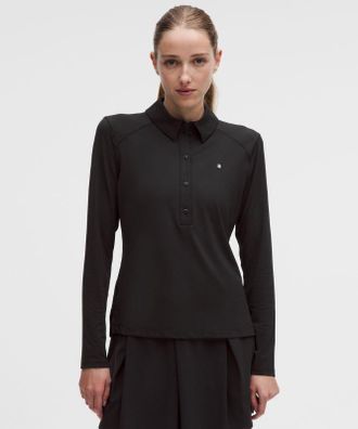 lululemon Polo manches longues à séchage rapide Ourlet droit pour Femmes - Taille 10