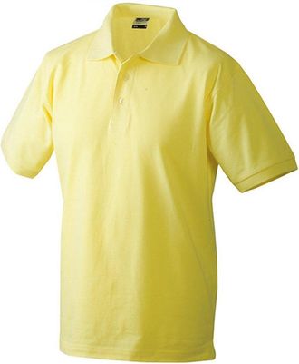 James & Nicholson Herren Poloshirt Classic Polo, Gr. XXX-Large, Gelb (hellgelb)