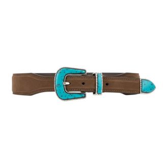 Alberto Luti Homme, Accessoires, Brun, Taille: 95 CM Cintura Western