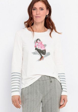 bianca Print-Shirt DAMI mit coolem grafischen Mode-Print
