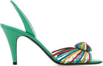 Valentino Garavani Royal Slingback-Sandalen 85mm - Grün