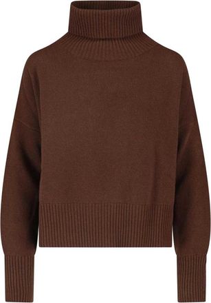 Maryya Pull Col Rond - Marron